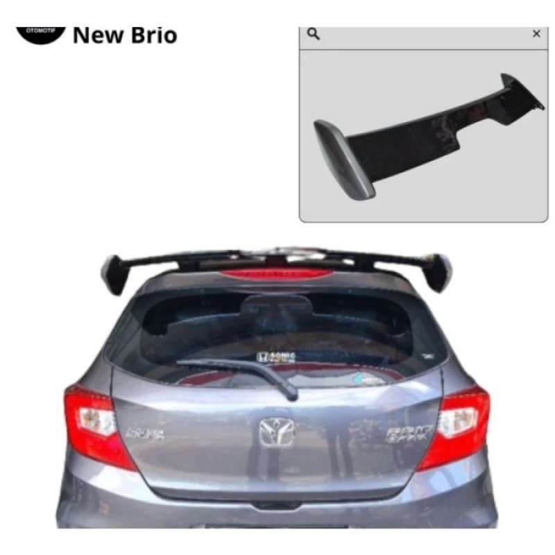 Promo spoiler dan diffuser allnew brio 2018 sampai 2023 model urbanite ...