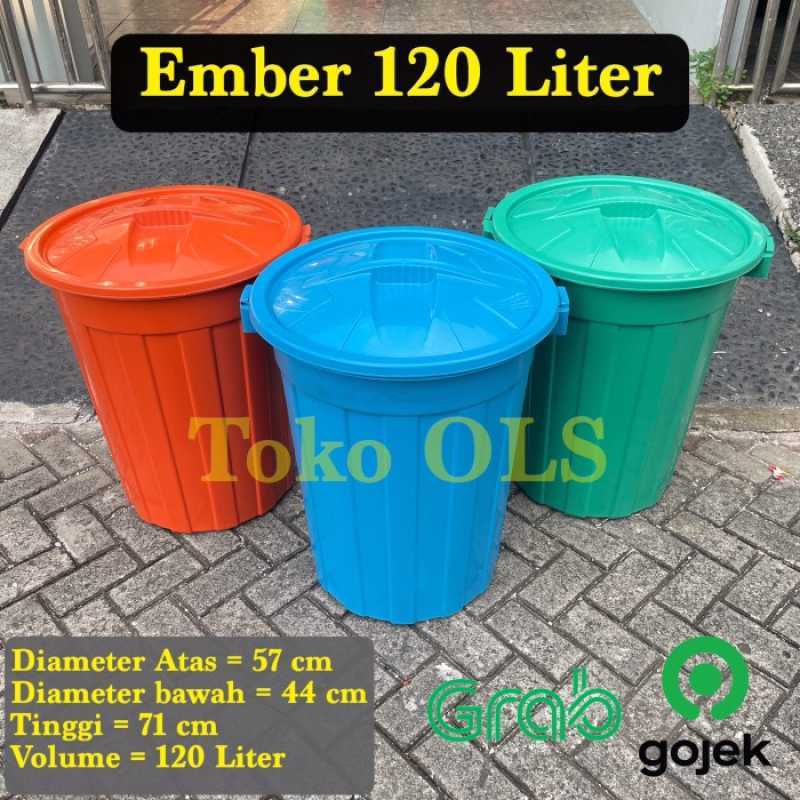 Promo Ember 120 liter / ember besar 120 liter / ember plastik 120 liter ...
