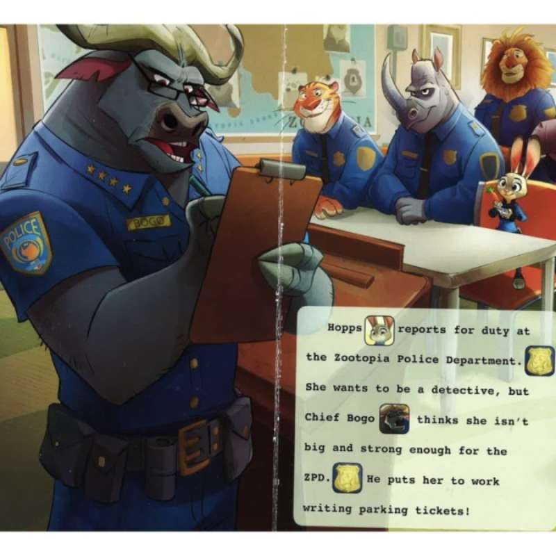 Promo Disney music book Judy hopps import zootopia bunyi sound board ...