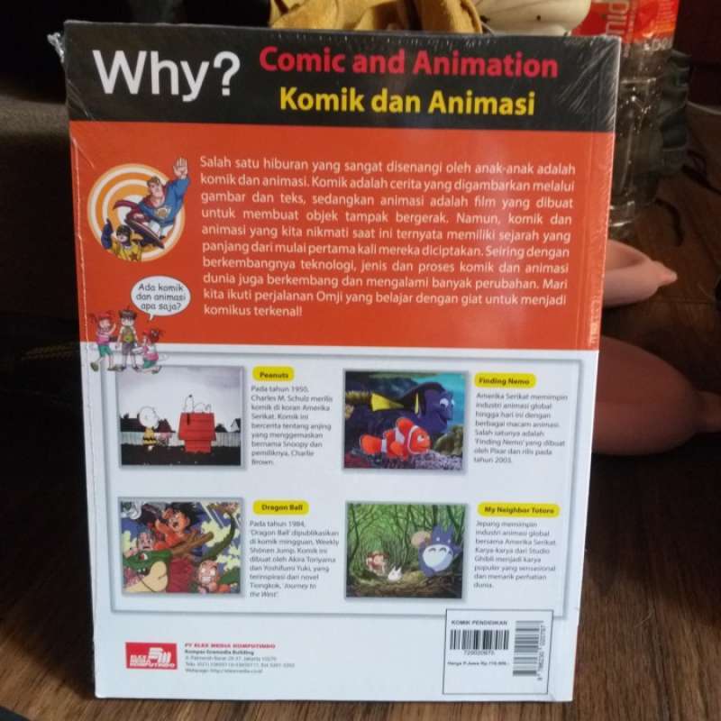 Promo Why Komik Dan Animasi Comic And Animation Buku Original Diskon 26 ...