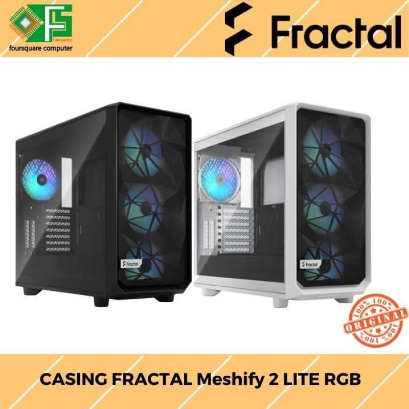Jual PC CASING FRACTAL DESIGN Meshify 2 RGB | PC Casing Komputer di ...