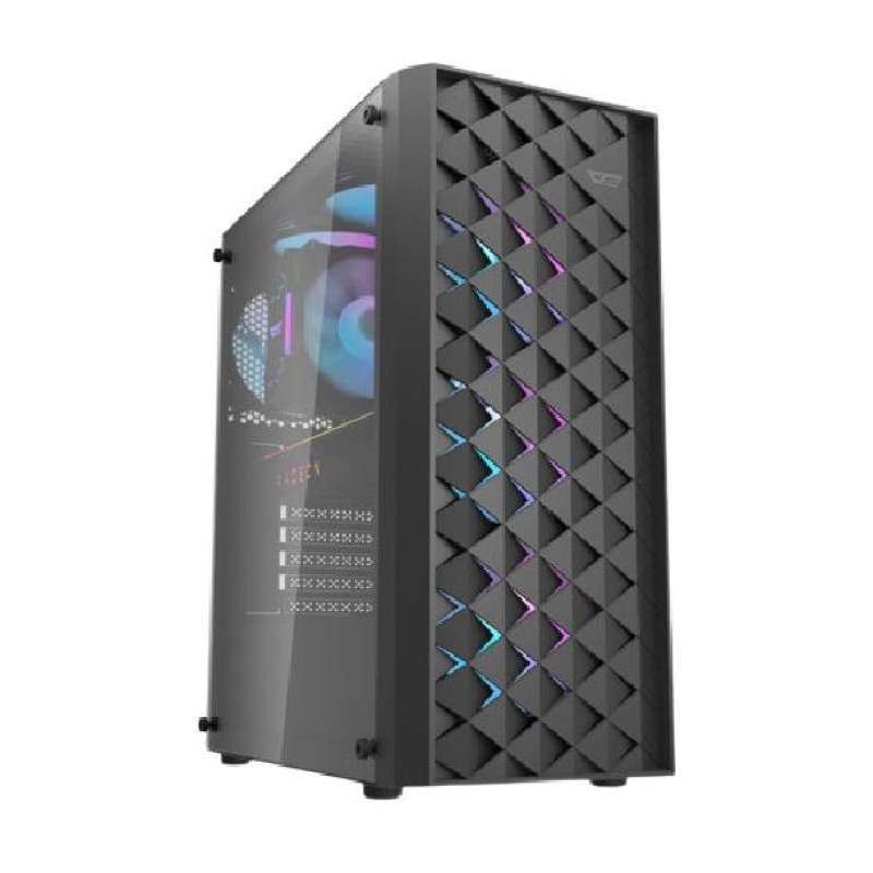 Jual Casing Pc Atx Darkflash Dk351 Black & White + 4x Argb Fan | Cpu ...