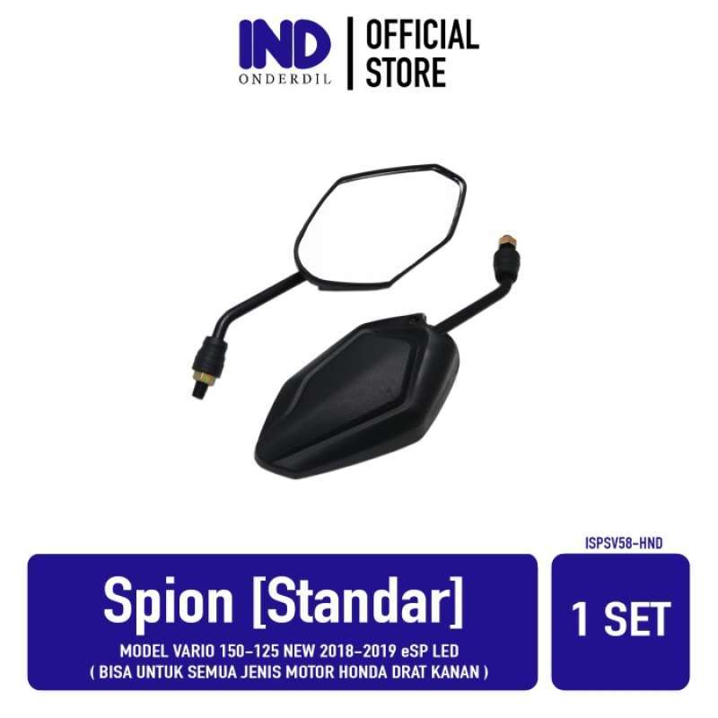 Promo Spion-Kaca Standar Model Vario 125-150 New Bisa Untuk Motor Drat ...