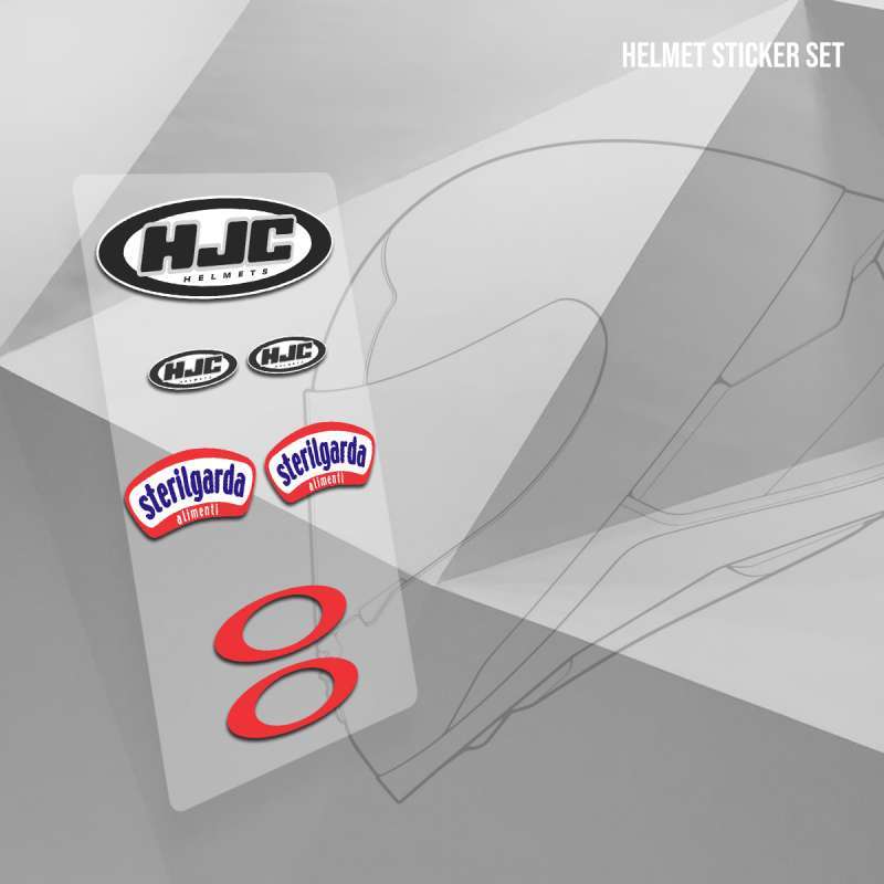 Promo Sticker Logo Helm Motor Set 04 Diskon 57% Di Seller Fuelmotoride ...