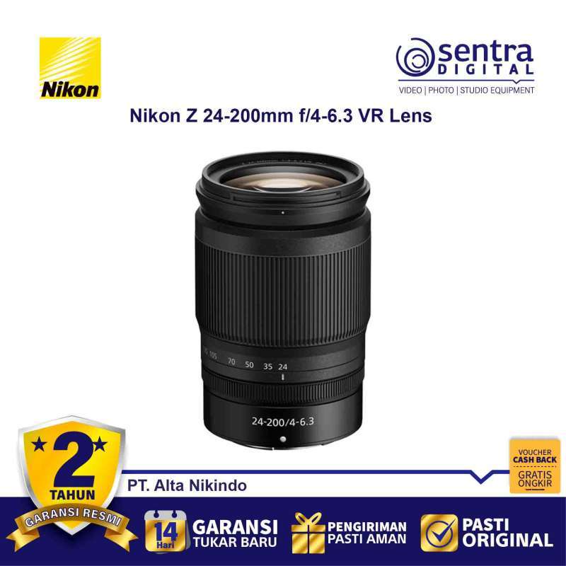 Jual Nikon Z 24-200mm f/4-6.3 VR Nikkor Lens di Seller Sentra Digital Official Store - Sentra ...