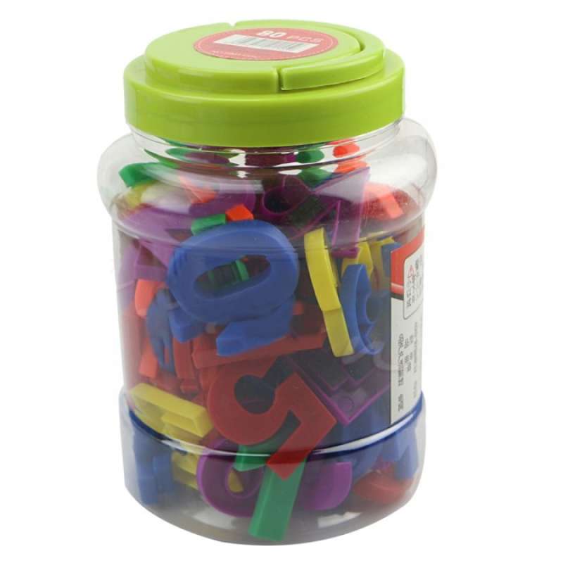 Jual Magnet Letters Education Alphabet Numbers 80 Pcs Di Seller ...