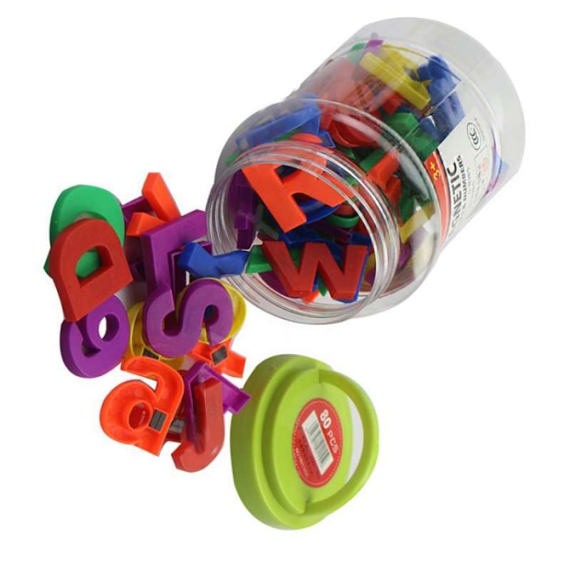 Jual Magnet Letters Education Alphabet Numbers 80 Pcs Di Seller ...