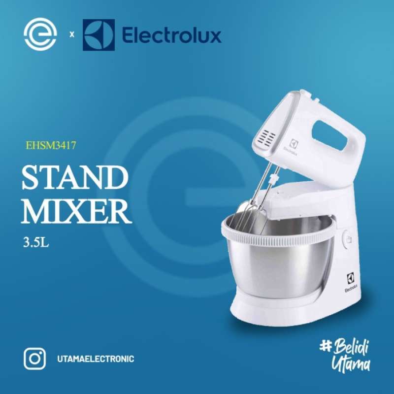 Promo Electrolux Stand Mixer 3.5 Liter - Ehsm3417 Diskon 15% Di Seller ...