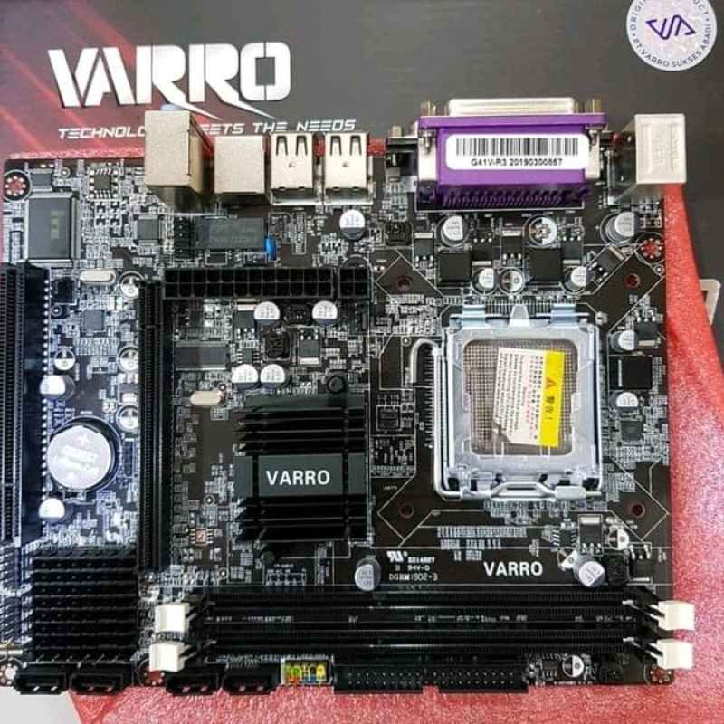 Promo New Motherboard Varro G41 Soket 775 (lpt Port) Baru Diskon 20% Di ...