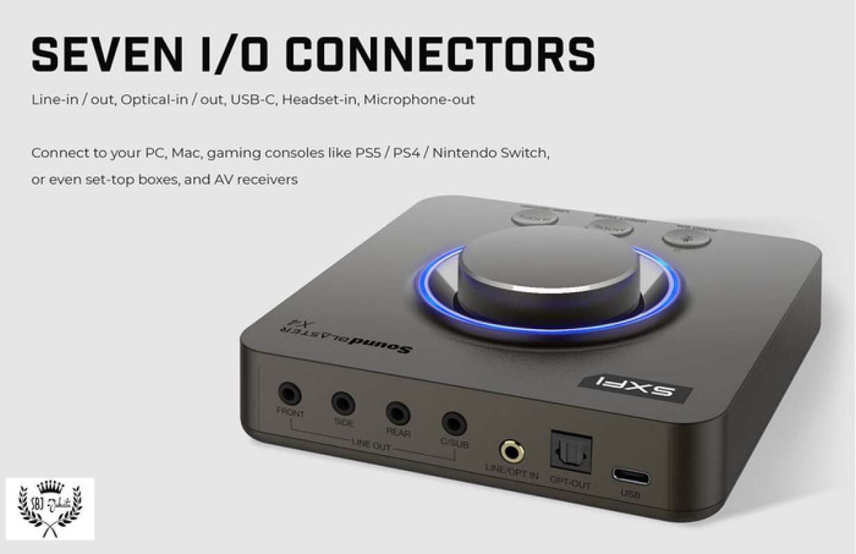 Promo Diskon Creative Sound Blaster X3 Hi-Res 7.1 Usb Dac Amp Sound ...