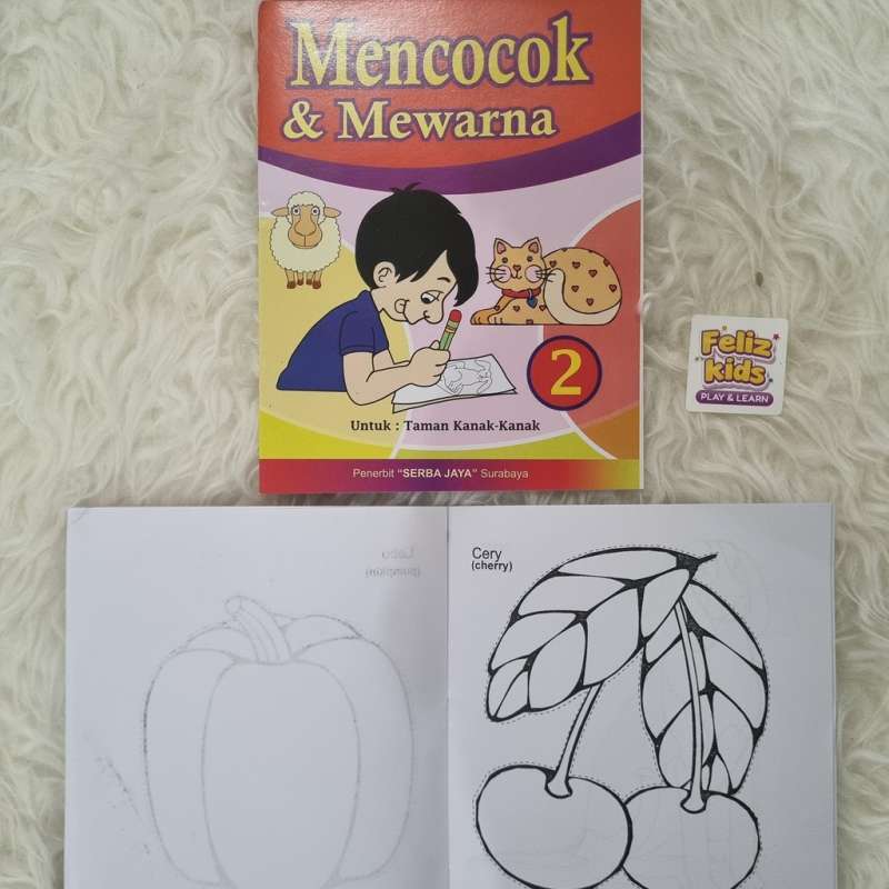 Jual [FELIZKIDS][BK08] buku belajar anak balita PAUD TK MEMBACA ...