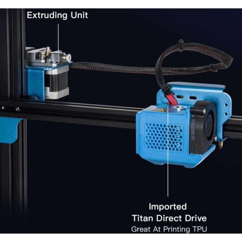 Promo New 3d Printer Ukuran Besar Creality Cr-10s V2 Dual-leading Screw ...