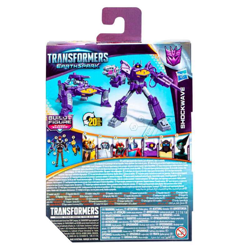 Jual Transformers Earthspark Deluxe Shockwave Figure Baf Mandroid Di ...