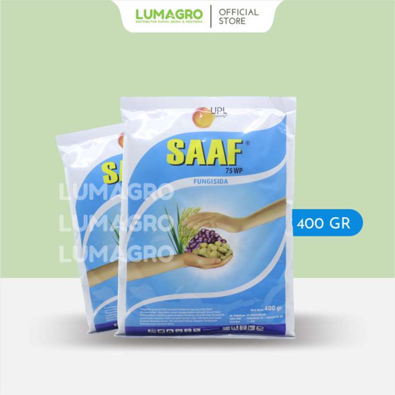 Promo Fungisida Saaf 75 Wp 400gr - Karbendazim Dan Mankozeb - Pencegah ...