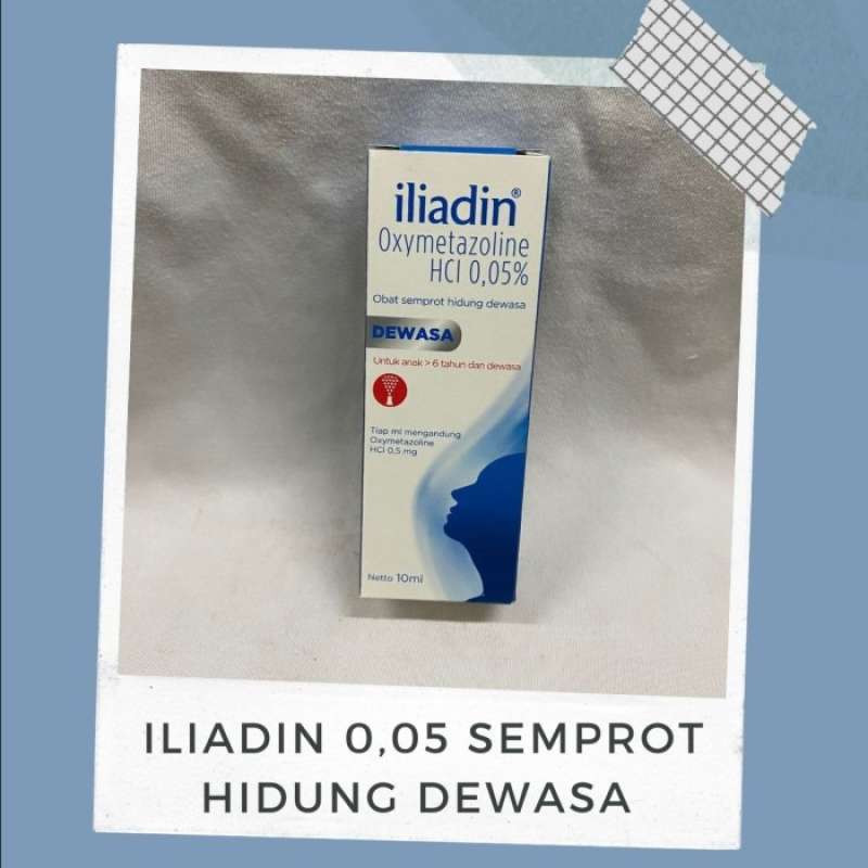 Promo Iliadin 0,05 Semprot Hidung Dewasa Diskon 33% Di Seller Danmart ...