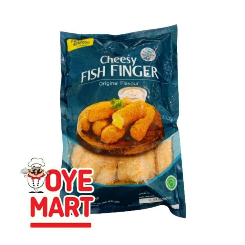 Jual Fura Seafood Cheesy Fish Finger 500gr/nugget Ikan Isi Mozarella Di ...