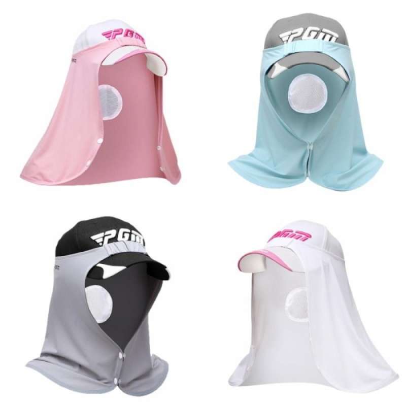Promo Golf Sun Protector Face Guard Golf Mask Diskon 50% Di Seller ...