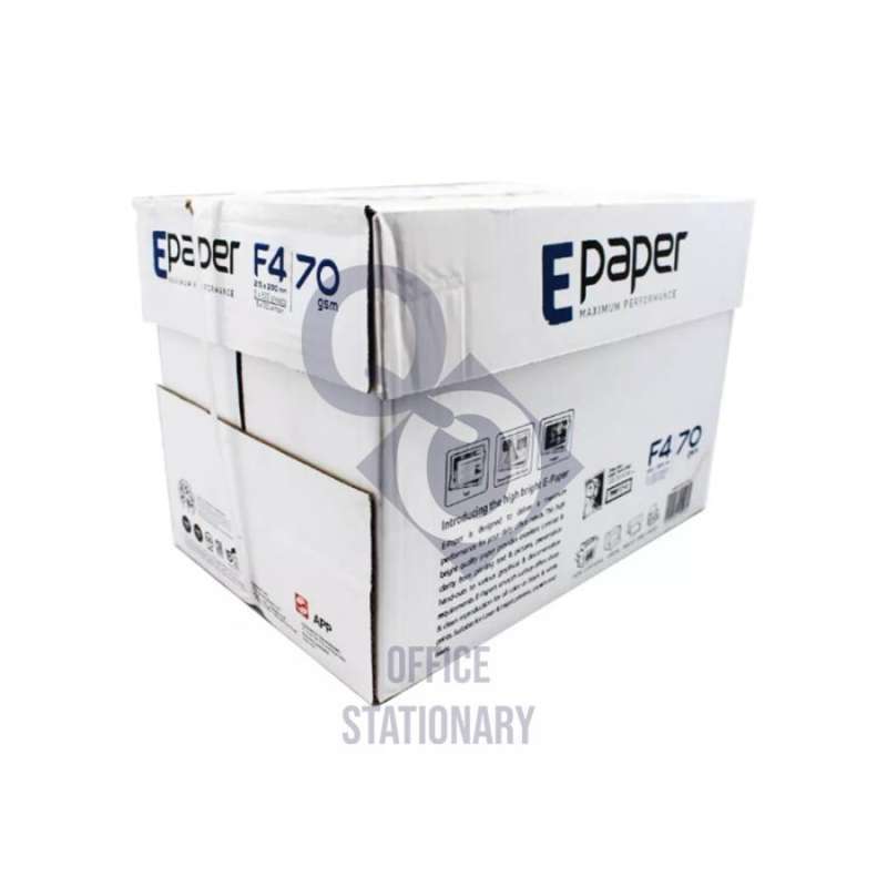 Jual Kertas hvs F4 70gr Epaper / E Paper copy paper di Seller QQ ...