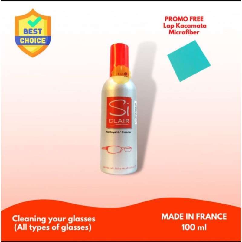 Promo Si Clair Lens Cleaner Spray Pembersih Lensa - Original Made In ...