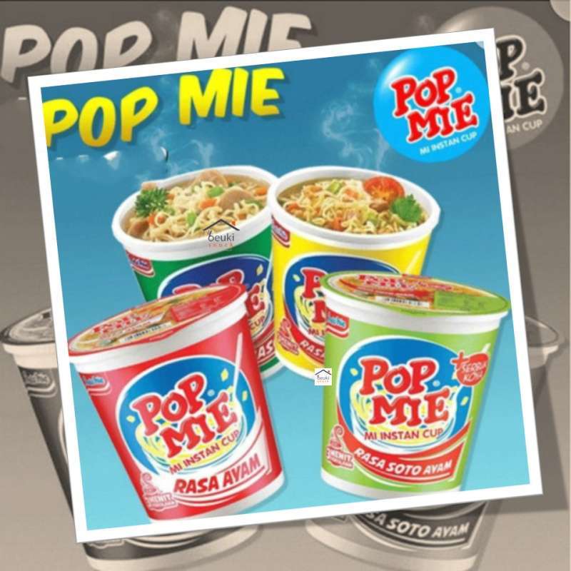 Jual Pop Mie Makanan Mie Instan dalam Cup Berbagai Varian Pilih Rasa di ...