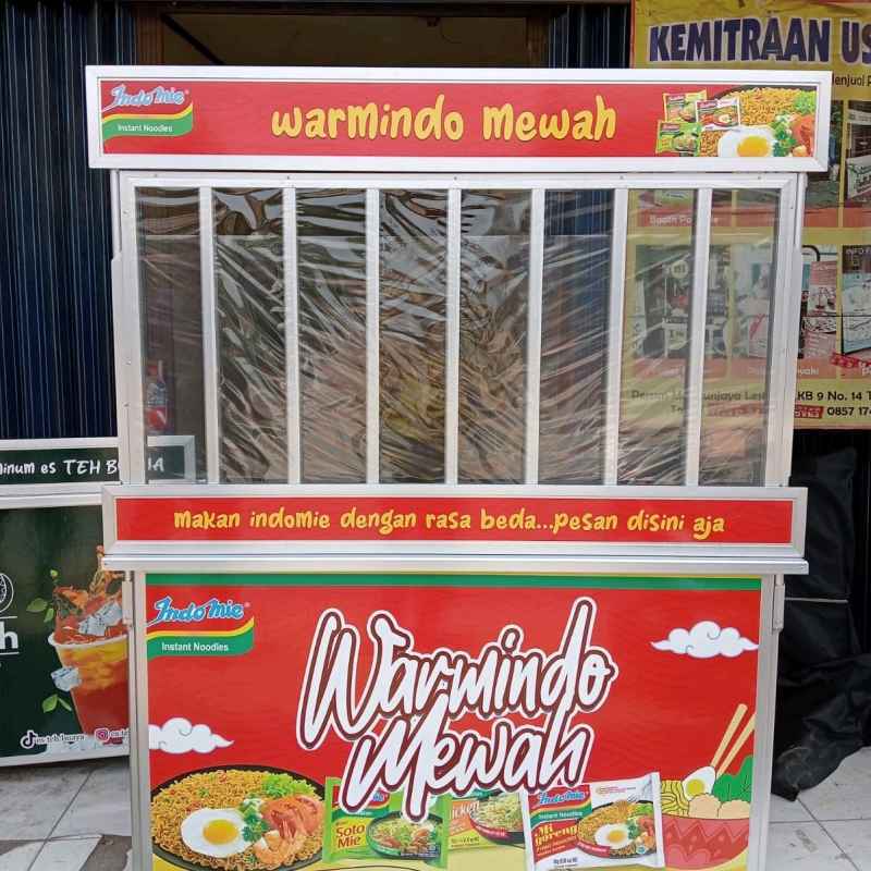 Daftar Harga Gerobak Warmindo 🔥 Original & Spesifikasi Lengkap Mei 2026