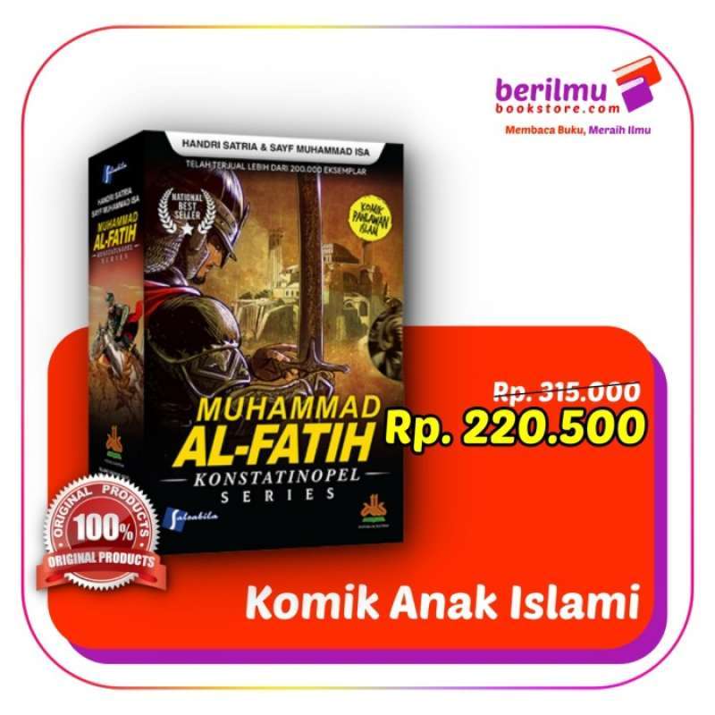Promo Paket KOMIK MUHAMMAD AL-FATIH Jilid 1-3 + BOX EXCLUSIVE Diskon 24% di Seller Onic Shop ...
