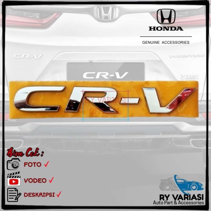Promo Emblem Honda CRV Original/ Emblem Prestige/ Emblem Bagasi HONDA ...