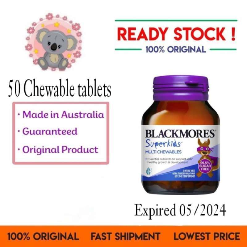 Promo Blackmores Multi Chewable Vitamin For Children Vitamin Anak ...