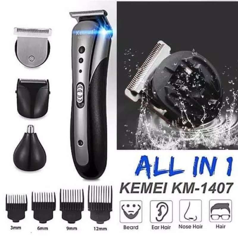 Jual Hair Clipper Kemei Km-1407 Alat Mesin Cukur Rambut Cukuran ...