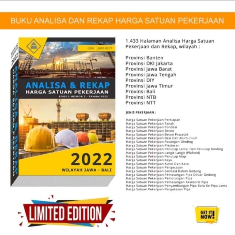 Promo Buku Jurnal Harga Satuan 2023 + Ahsp 2023 Diskon 23% Di Seller ... Promo Buku Jurnal Harga Satuan 2023 + Ahsp 2023 Diskon 23% Di Seller ...