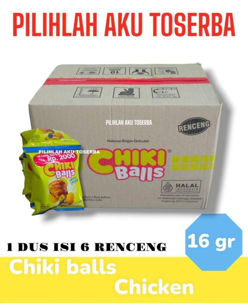 Promo Chiki Balls Chicken / Ayam Renceng - ( Harga 1 Dus ) Diskon 15% ...