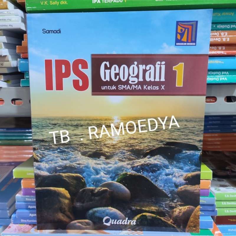 Promo Buku IPS Geografi SMA/MA kelas X Kurikulum Merdeka Quadra Diskon ...