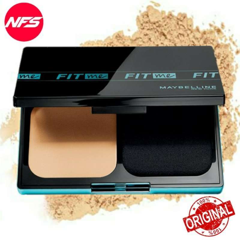 Jual Maybelline Fit Me Powder Foundation 24h Oil Control-matte+poreless ...