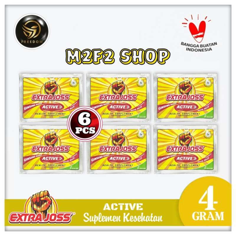 Promo Extra Joss Active Royal Jelly Original Serbuk Sachet - 4 Gr ...