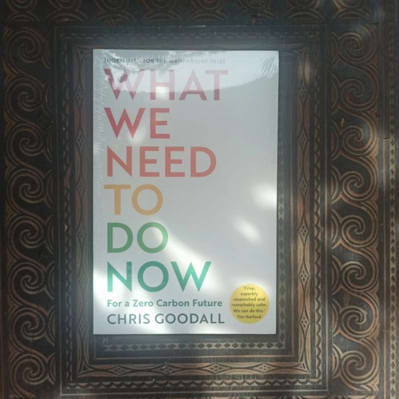 Promo What We Need To Do Now: For A Zero Carbon Future Book By Chris ...