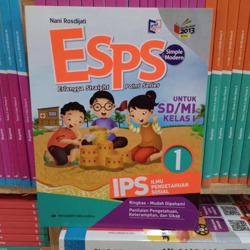 Promo Esps Ips Sd Kelas 1 K13 Revisi Diskon 27% Di Seller Onic Shop ...
