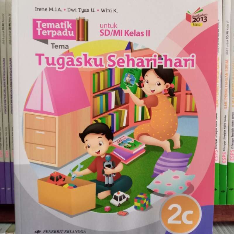Promo Buku Tematik Terpadu 2c Erlangga Untuk Sd/mi Kelas Ii K13 Revisi ...