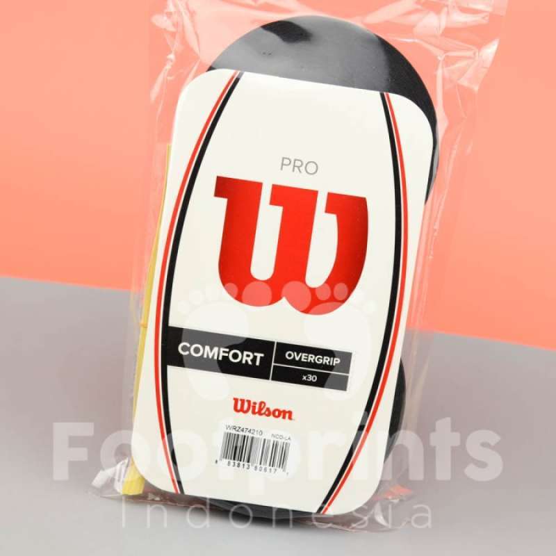 Promo Wilson Pro Comfort Overgrip Isi 30 Pack Grip Raket Tenis Tennis ...