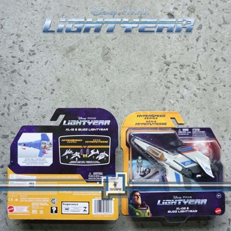 Promo Lightyear Hyperspeed Series Xl02 Spaceship & Buzz Xl 02 Disney ...