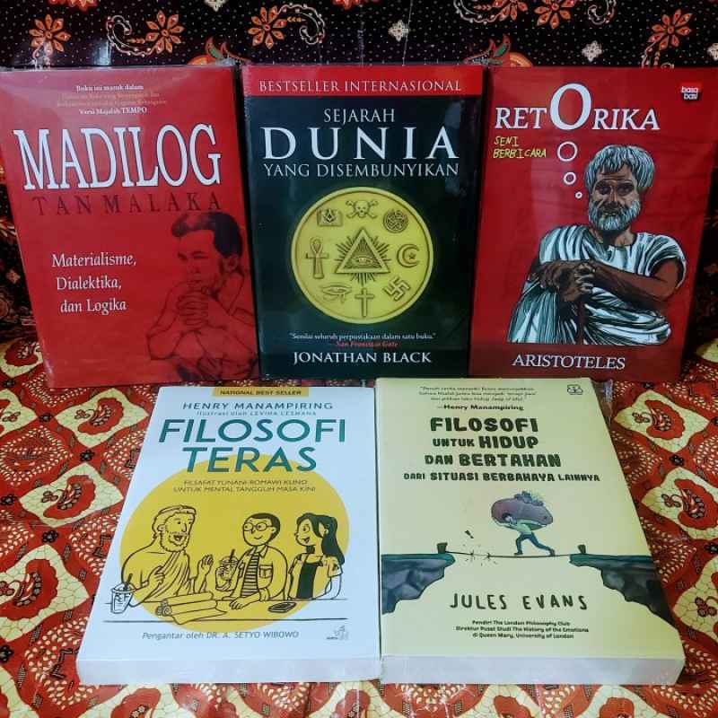 Promo paket 5 buku sejarah dunia yang disembunyikan madilog retorika ... Promo paket 5 buku sejarah dunia yang disembunyikan madilog retorika ...