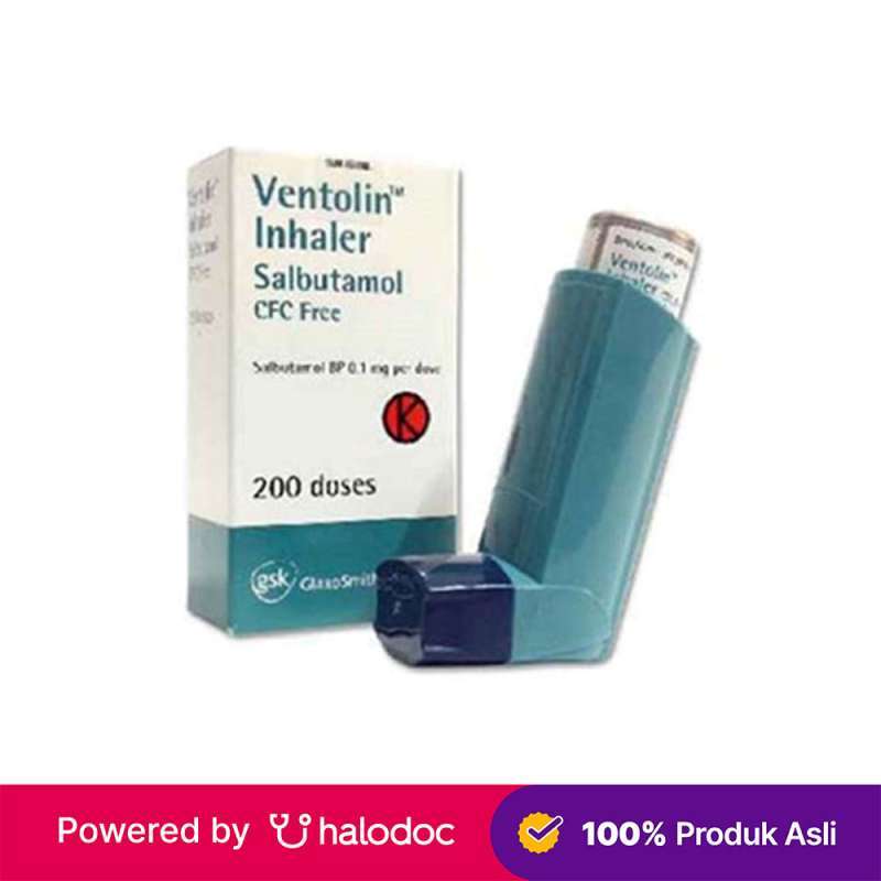 Jual Ventolin Inhaler 100 mcg 200 Doses di Seller Apotek Dua Putri Tangerang - Rengas, Kota ...