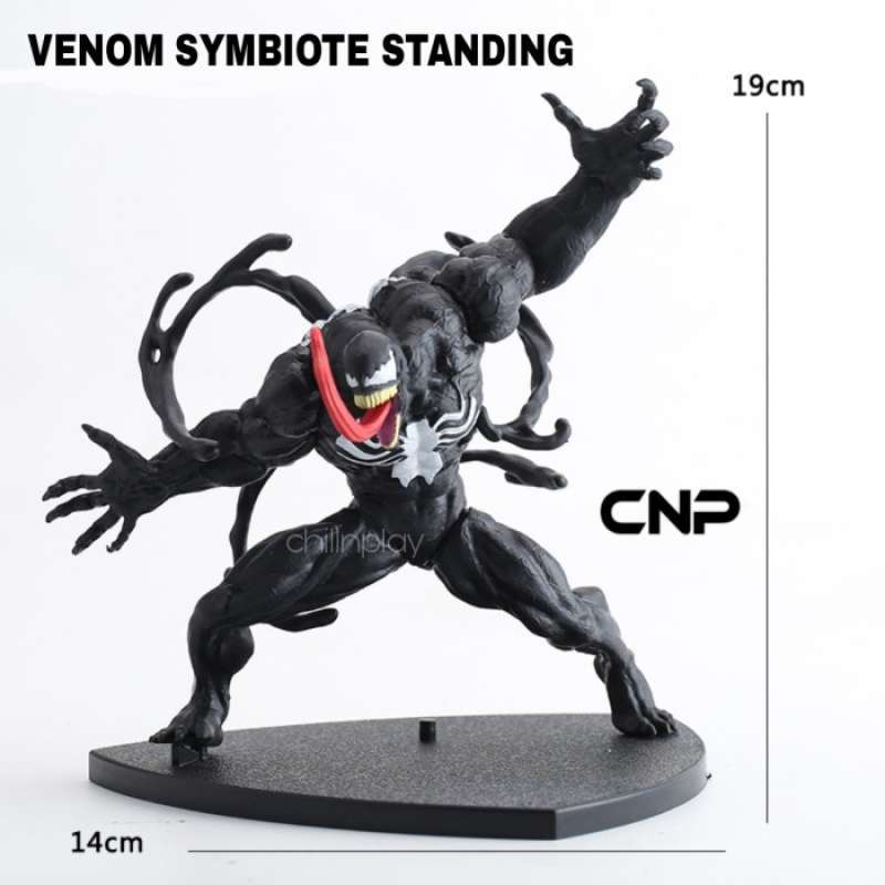 Promo Mainan Action Figure Venom Symbiote Spiderman Venom Edward Brock ...