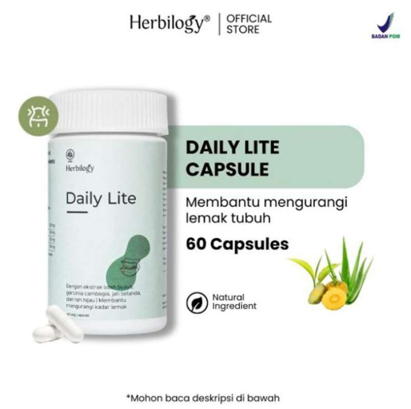Promo Herbilogy Slimming Capsule - 60 Capsules Diskon 33% Di Seller ...