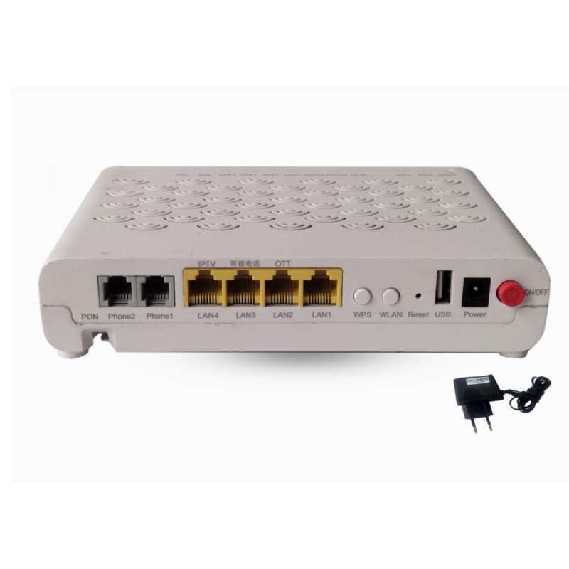 Jual ZTE F460 Modem FTTH Wireless Router ONT ONU EPON ZTE F460 + WiFi ...