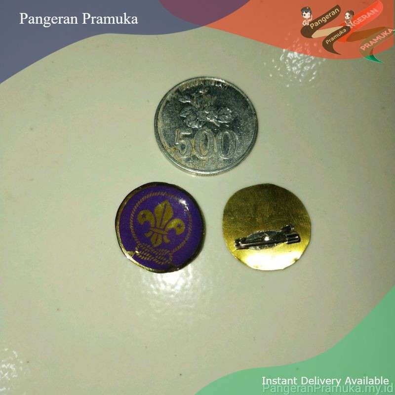 Jual Pin Tunas Tanda Pelantikan Dan Wosm Putri Pramuka - Wosm Di Seller ...