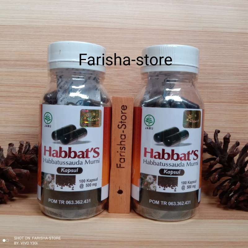 Jual HABBATUSSAUDA HABBA'T MURNI 100 KAPSUL di Seller Saluak ati ...