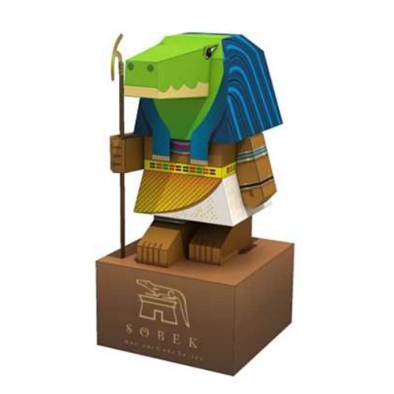 Jual Papercraft Sobek Ancient Egypt God Miniatur Kertas Di Seller ...