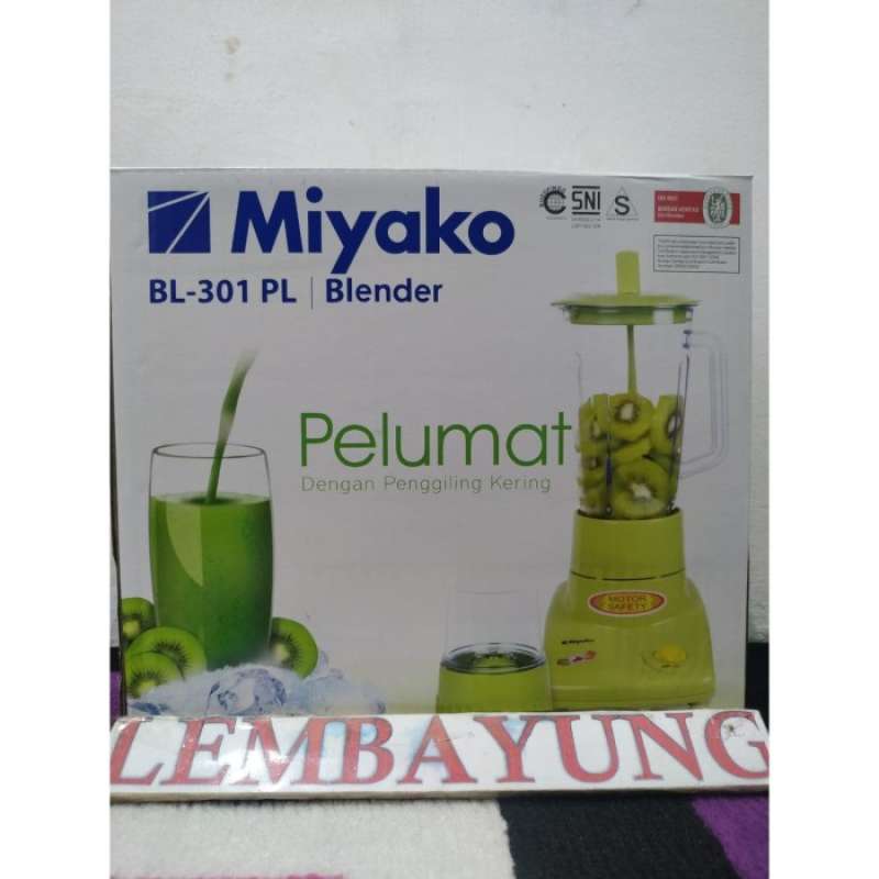 Jual Miyako Bl-301 Pl Blender Plastik 1.0 Liter 2in1 Terbaik Di Seller ...