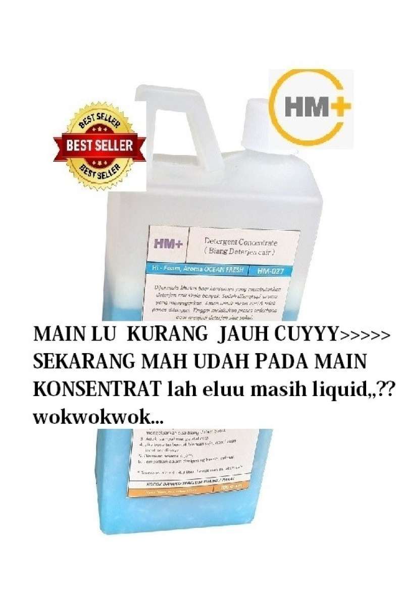 Promo Biang Konsentrat detergen cair 1 kg setara 5 liter liquid Diskon ...