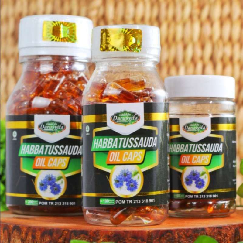Promo Minyak Habbat Habbatussauda Oil Darusyifa 100 Kapsul Bukan ...